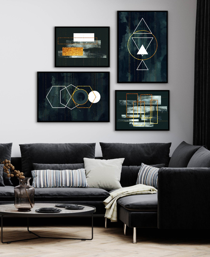 Dark art #4 - Grafiska design posters