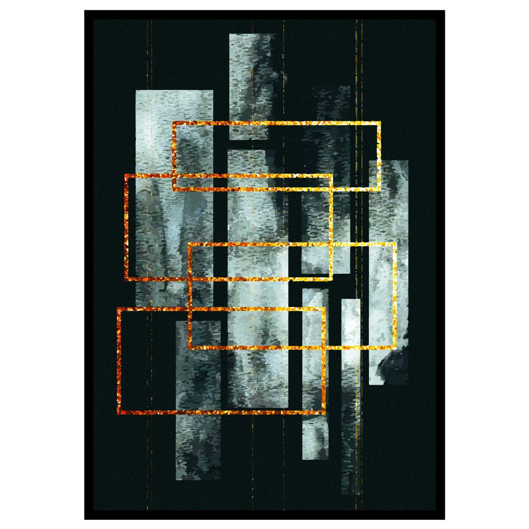 Dark art #3 - Grafisk konst poster