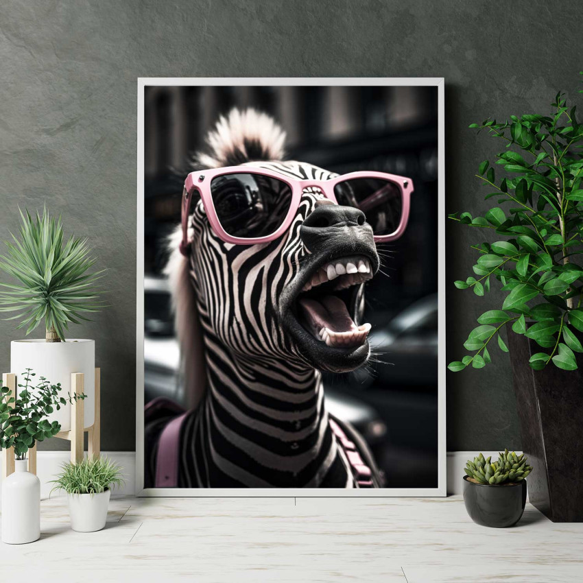 Zebra Life - Trendig poster
