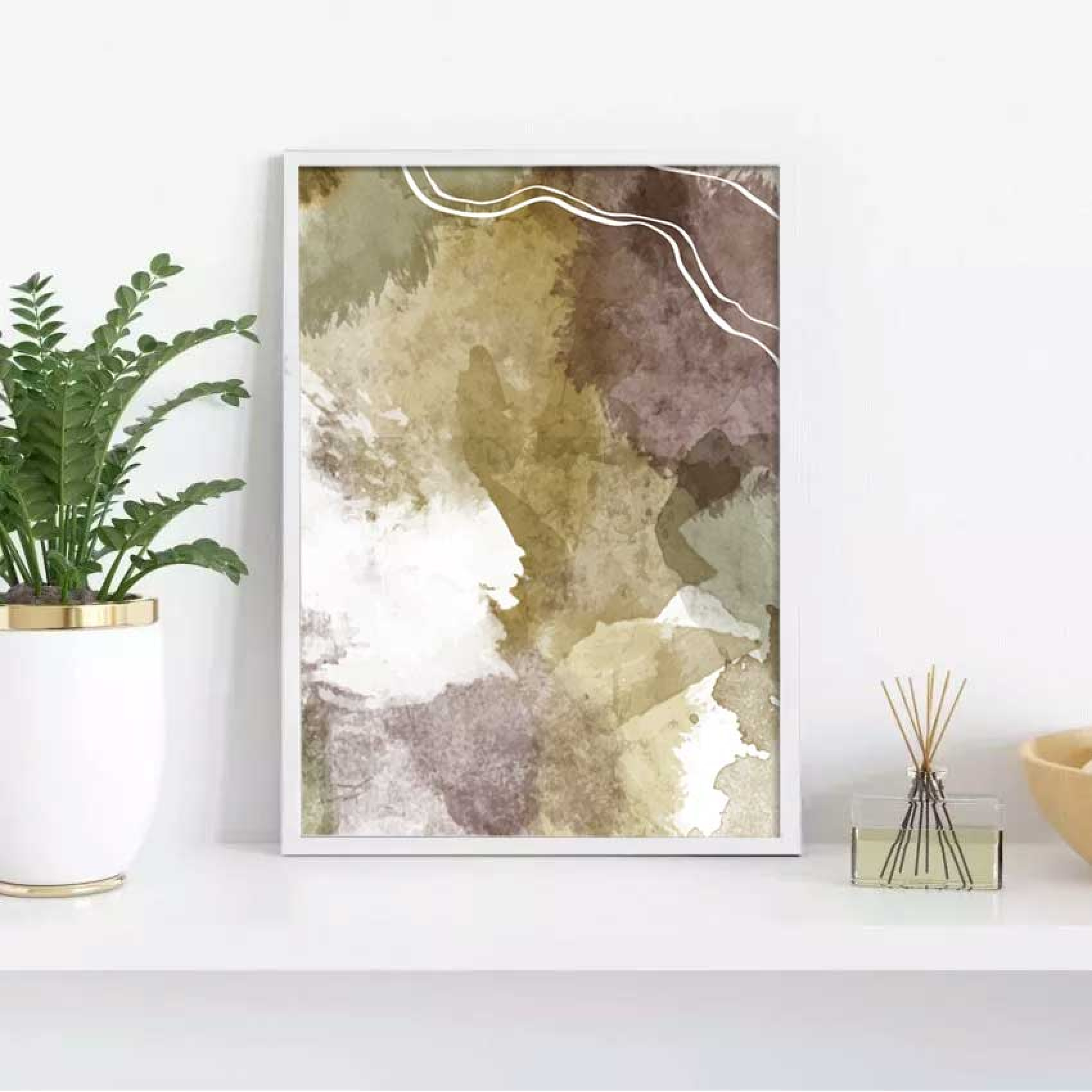 Natures watercolor #3 - Grafiska posters