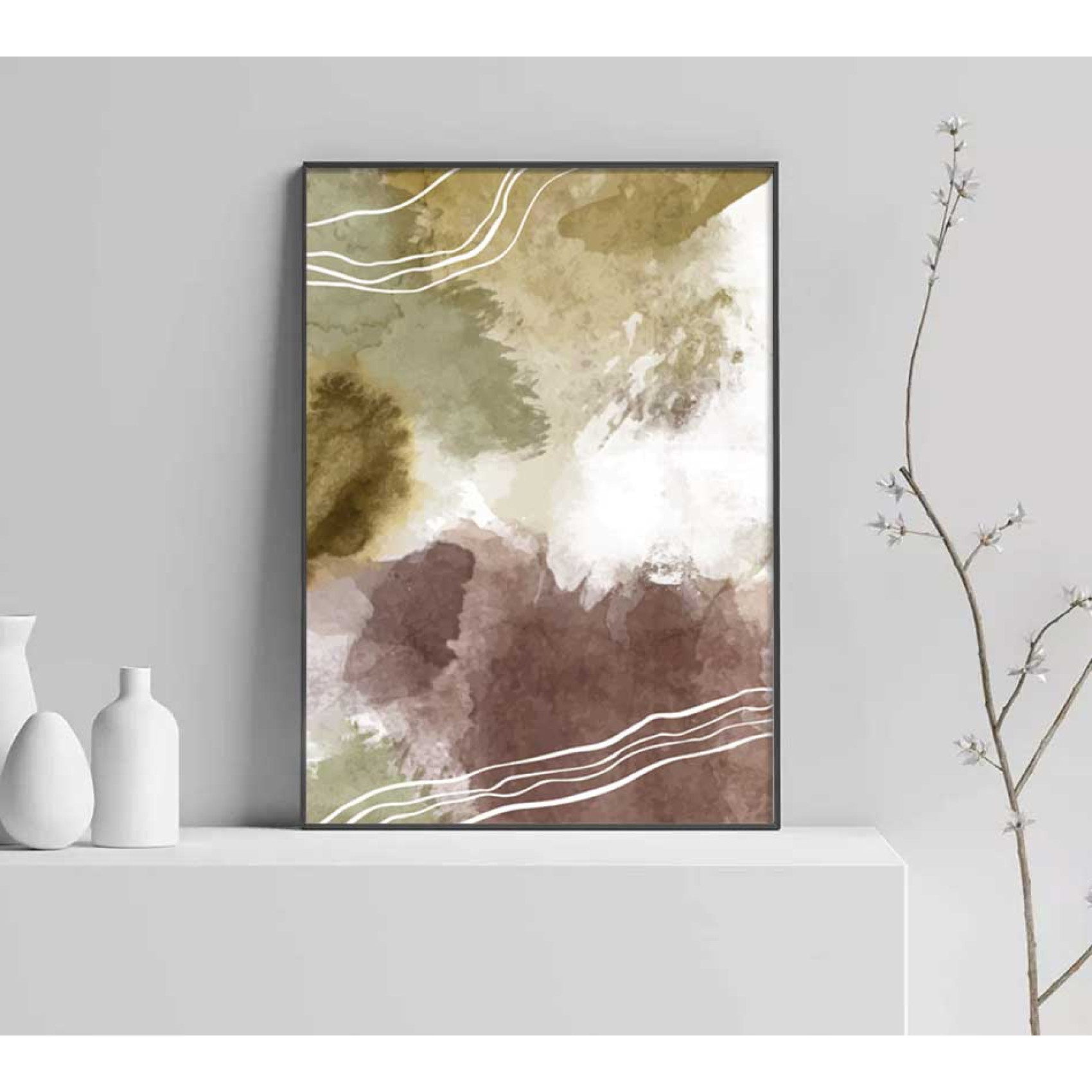 Natures watercolor #1 - Grafiska posters