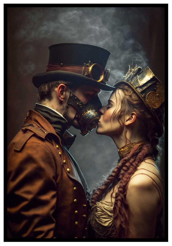 Steampunk Love Poster