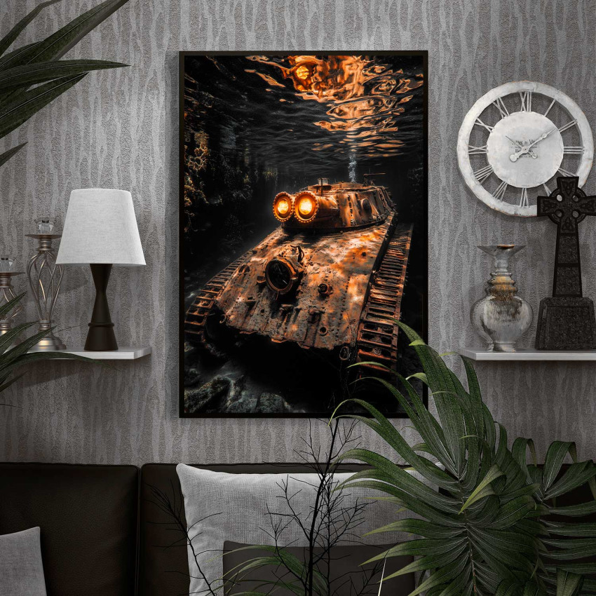 Steampunk Tank - Cool poster