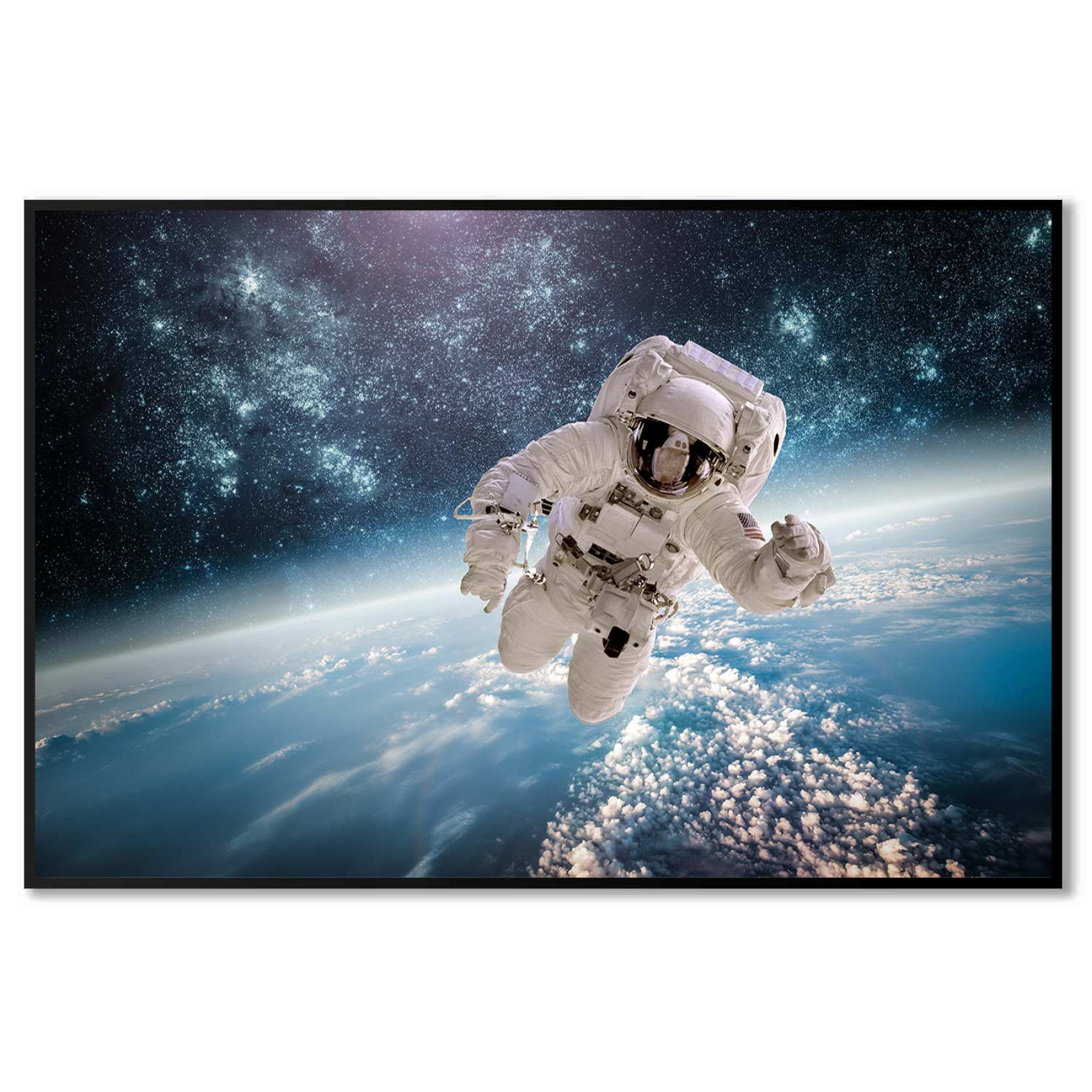 Astronaut & jorden - Rymd poster