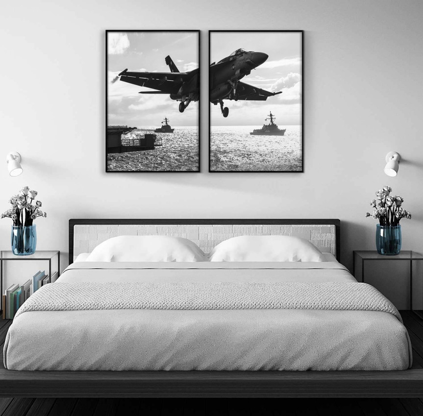 US Air Force Fighter Jet - Poster in Two Pieces