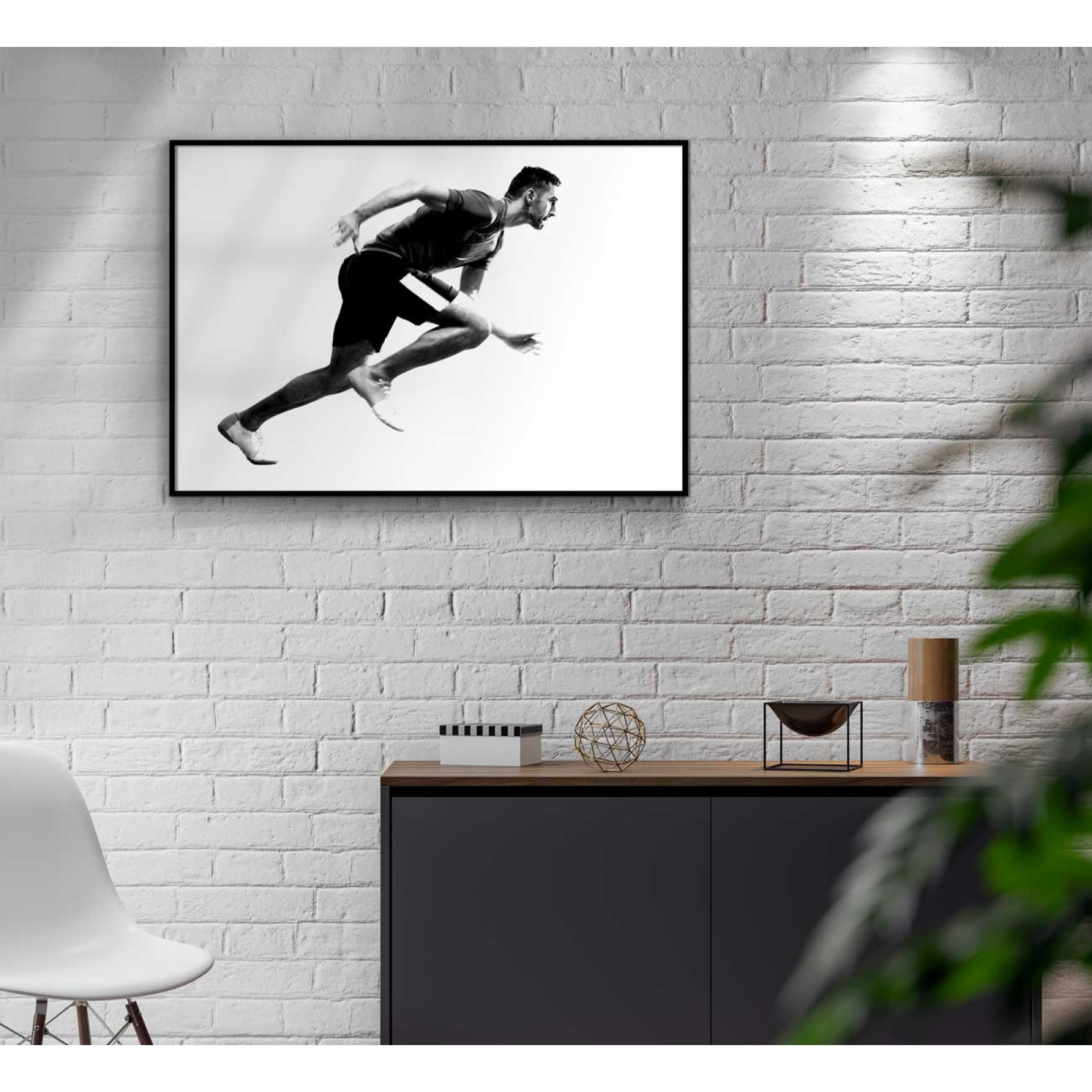 Running man - Simple Poster