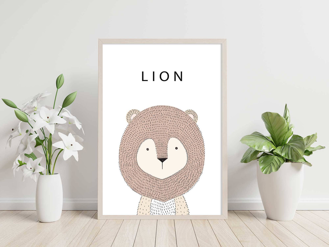 Lion - Kids Poster
