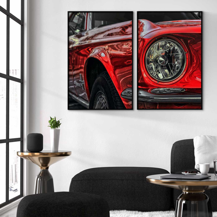 Posters med bilder på bilar och andra fordon - Fri frakt