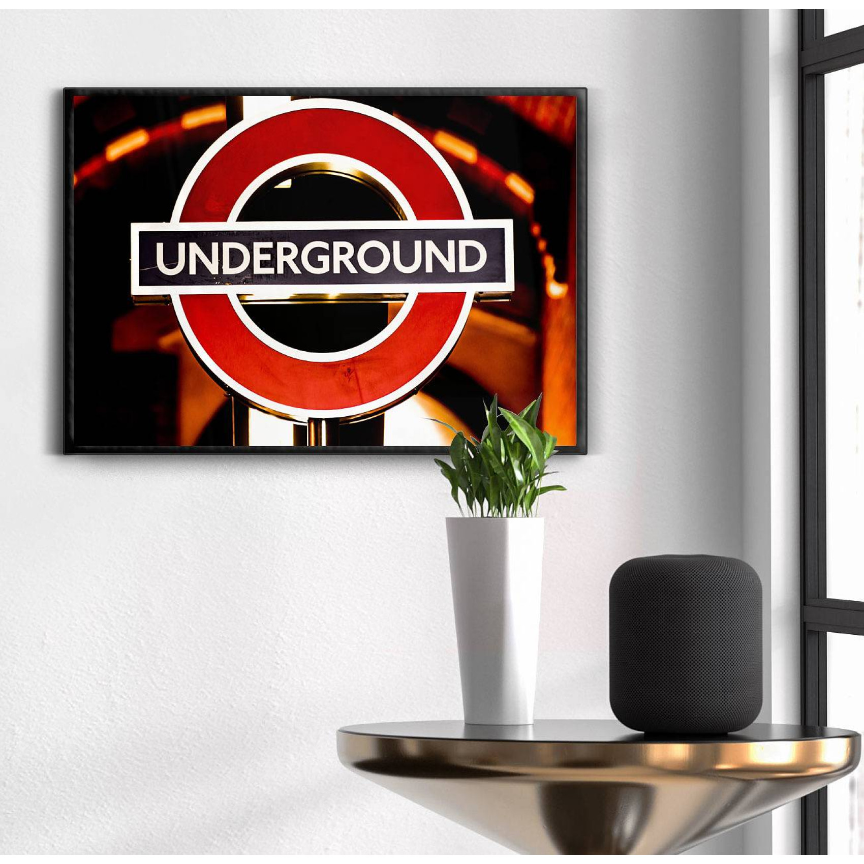 London underground - Simple poster