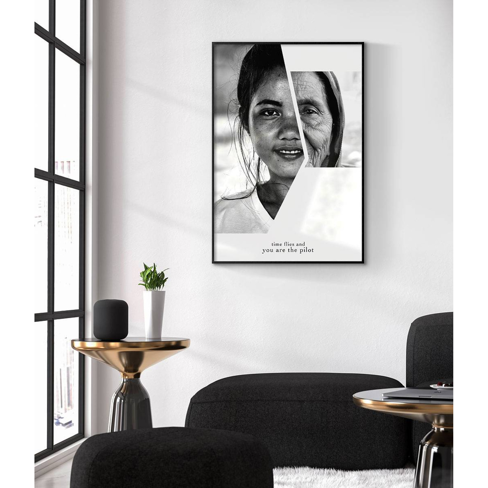 Young and old woman poster - SwedeArts
