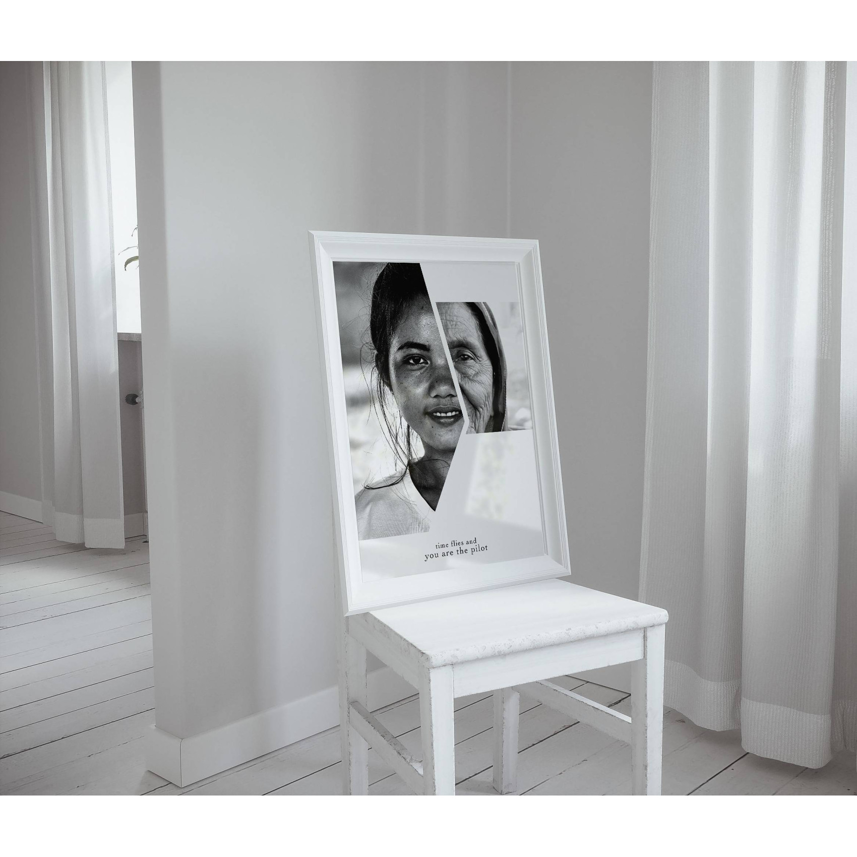 Young and old woman poster - SwedeArts