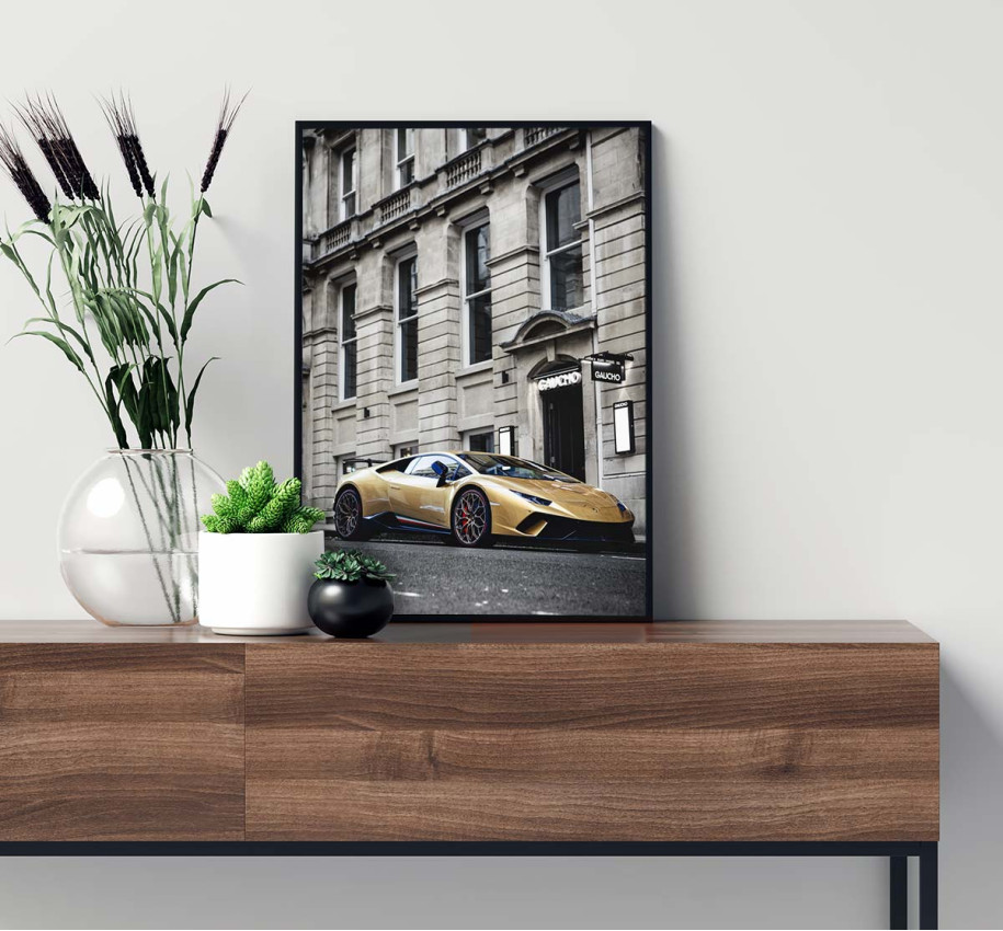 Cool sportbil poster - SwedeArts