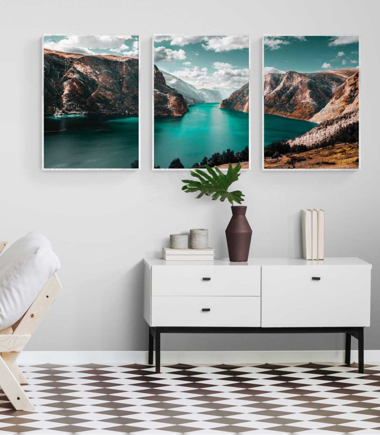 Magical nature - Three piece poster