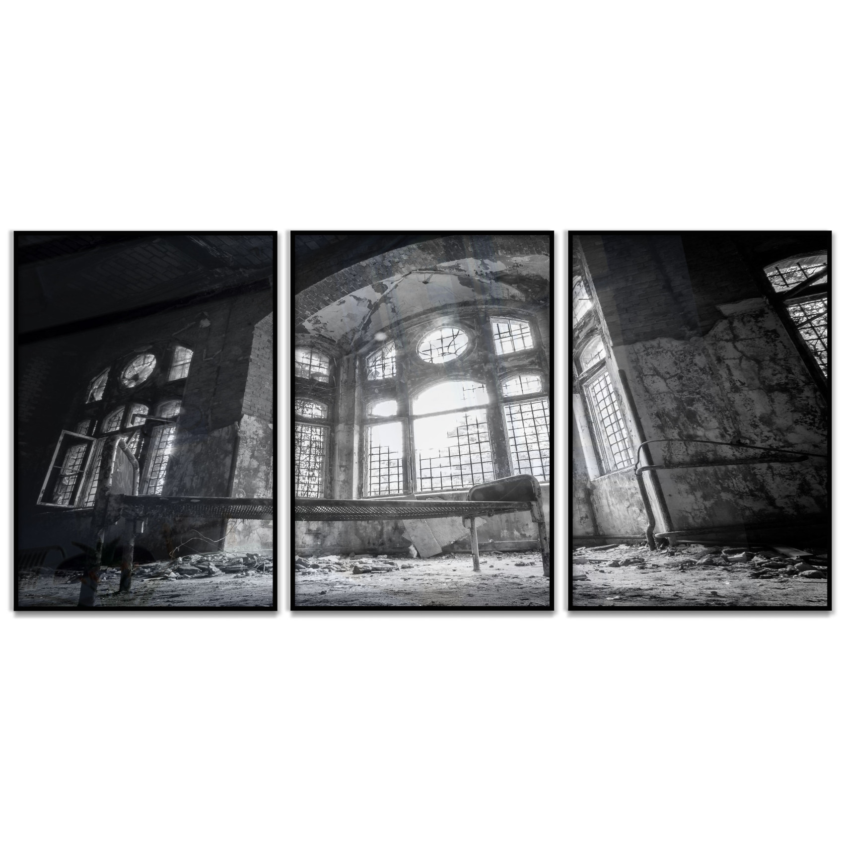 Abandoned House - Three Piece Poster
