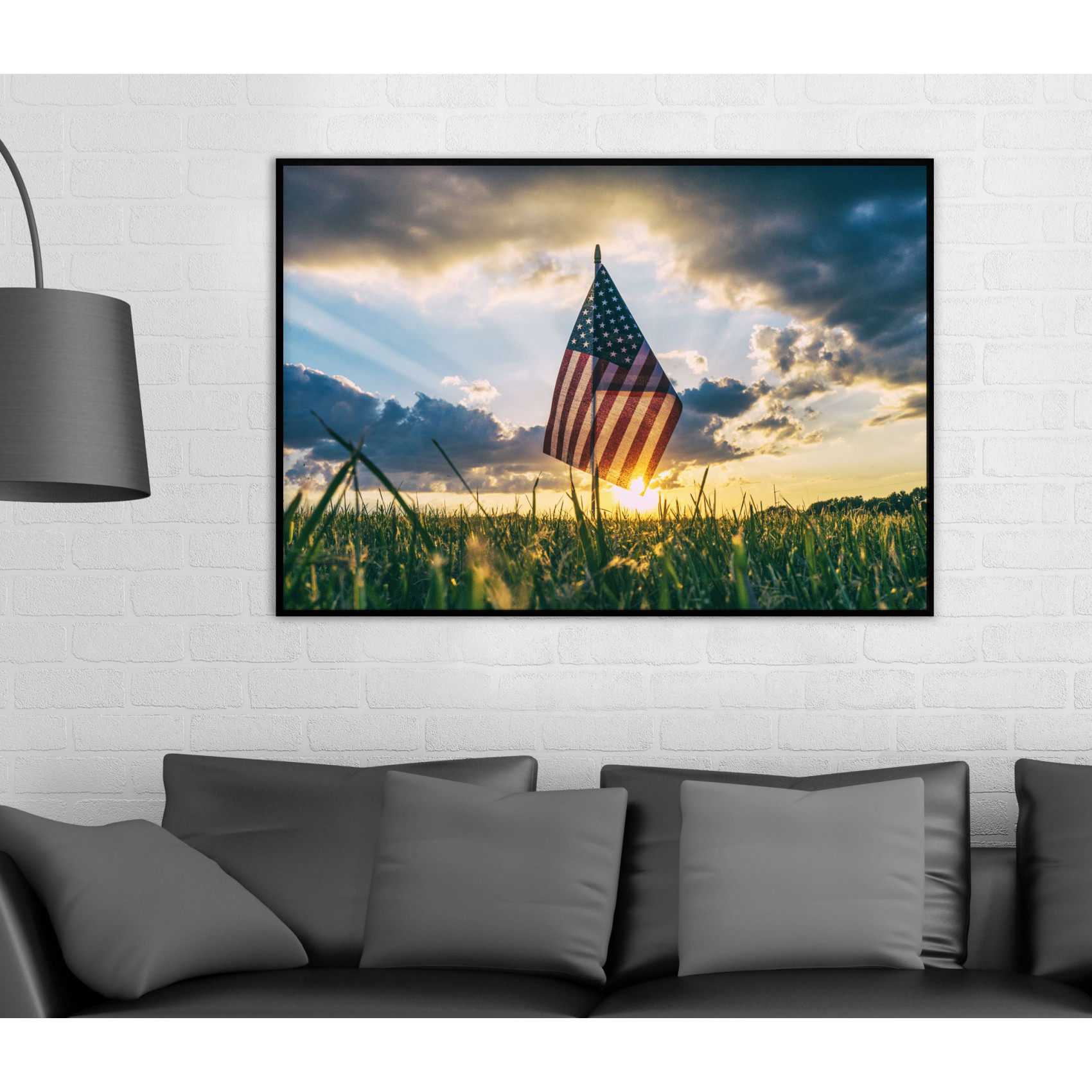 One piece : American Patriot Flag - Poster
