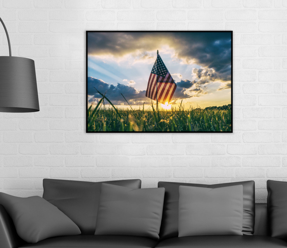 American Patriot Flag - Poster
