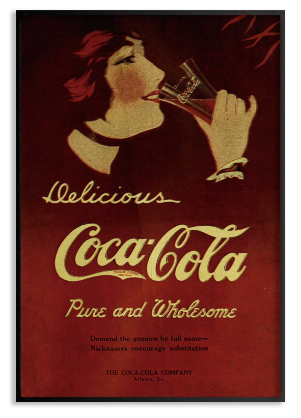 Coca Cola - Retro Poster