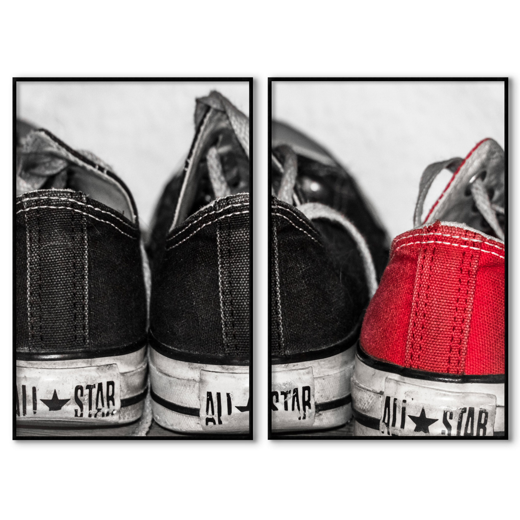 Converse sneakers 50x70cm x 2 posters