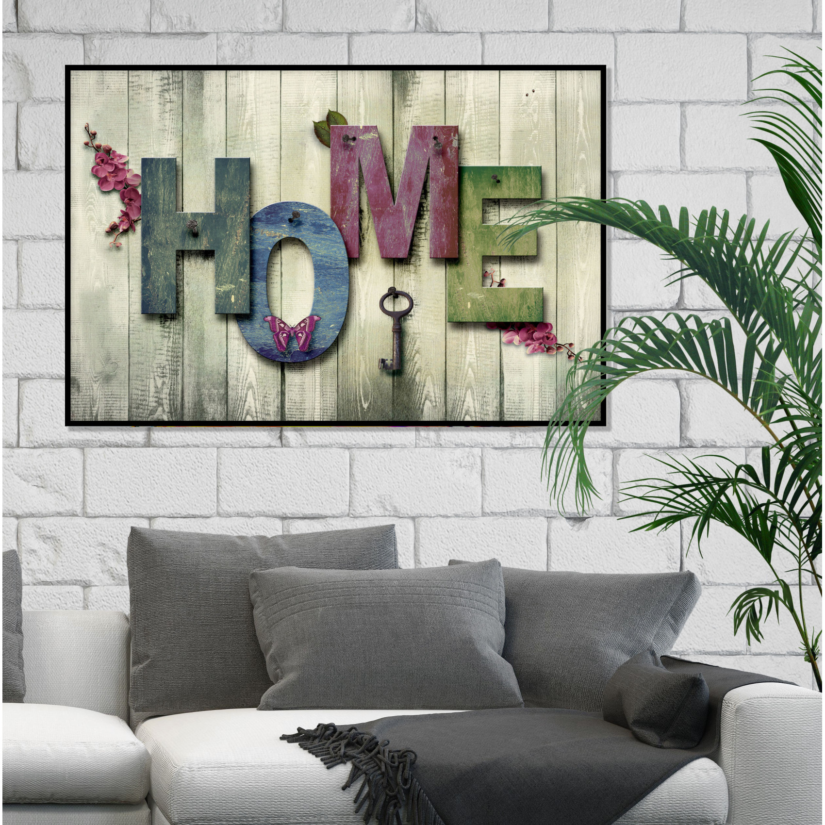 Home Text - Poster Tavla