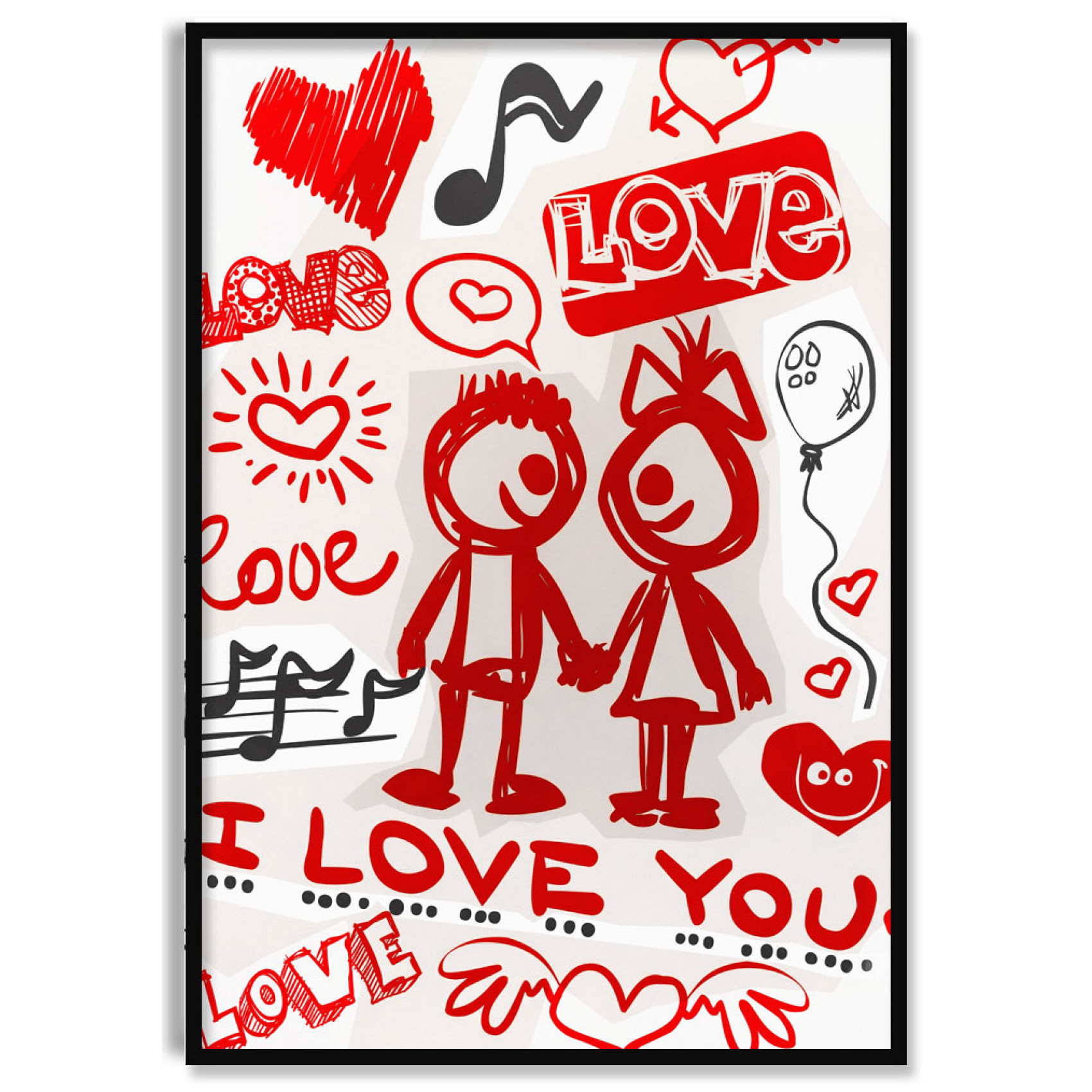 Kärleksmotiv Love - Poster