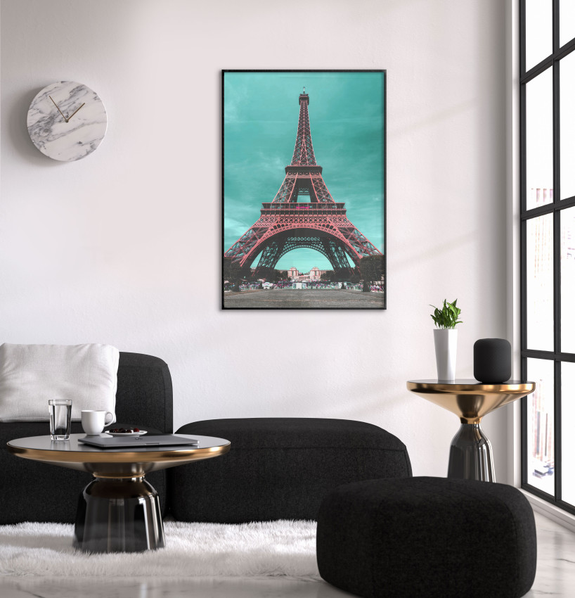 Paris - Simple Pink Poster