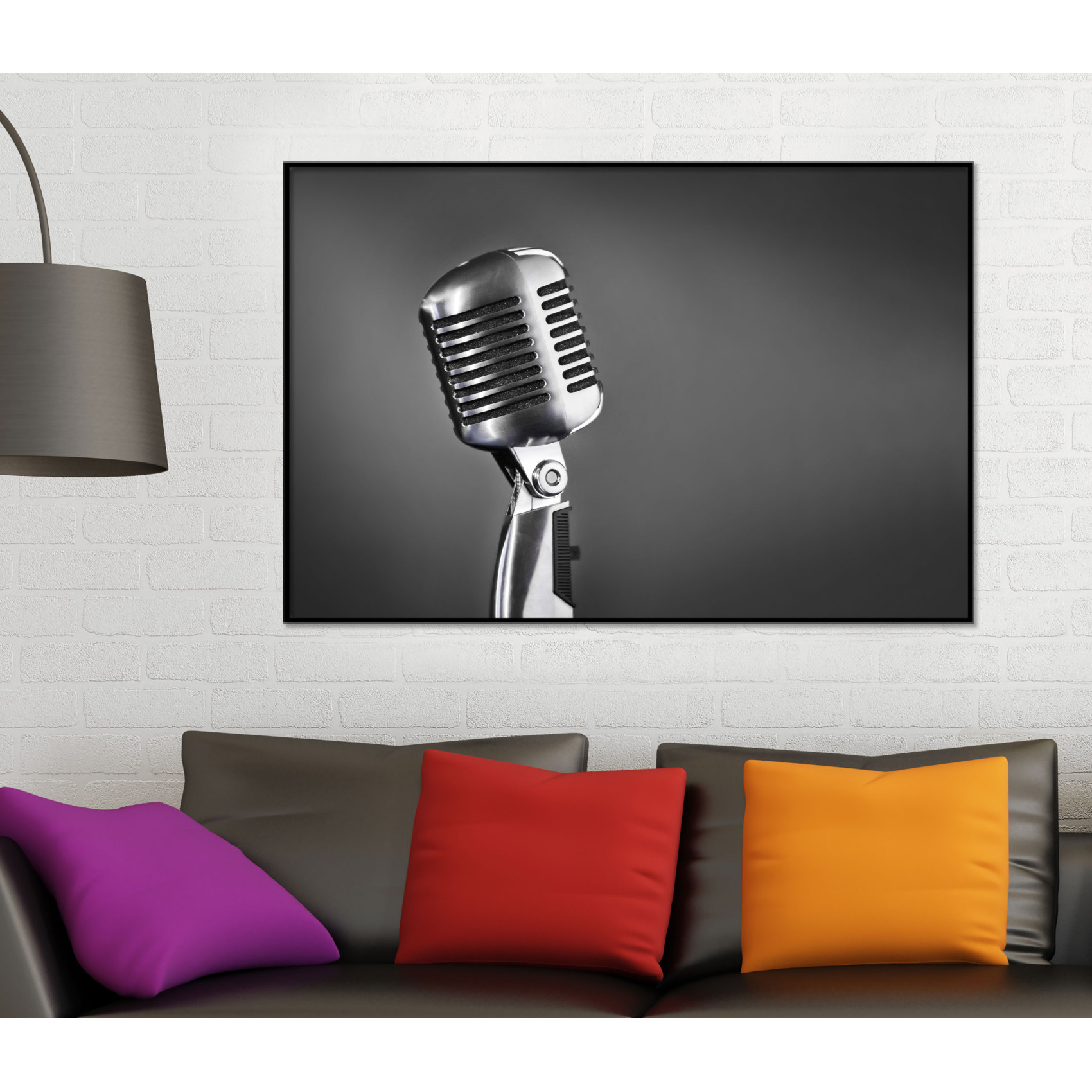 Retro Microphone - Big Poster