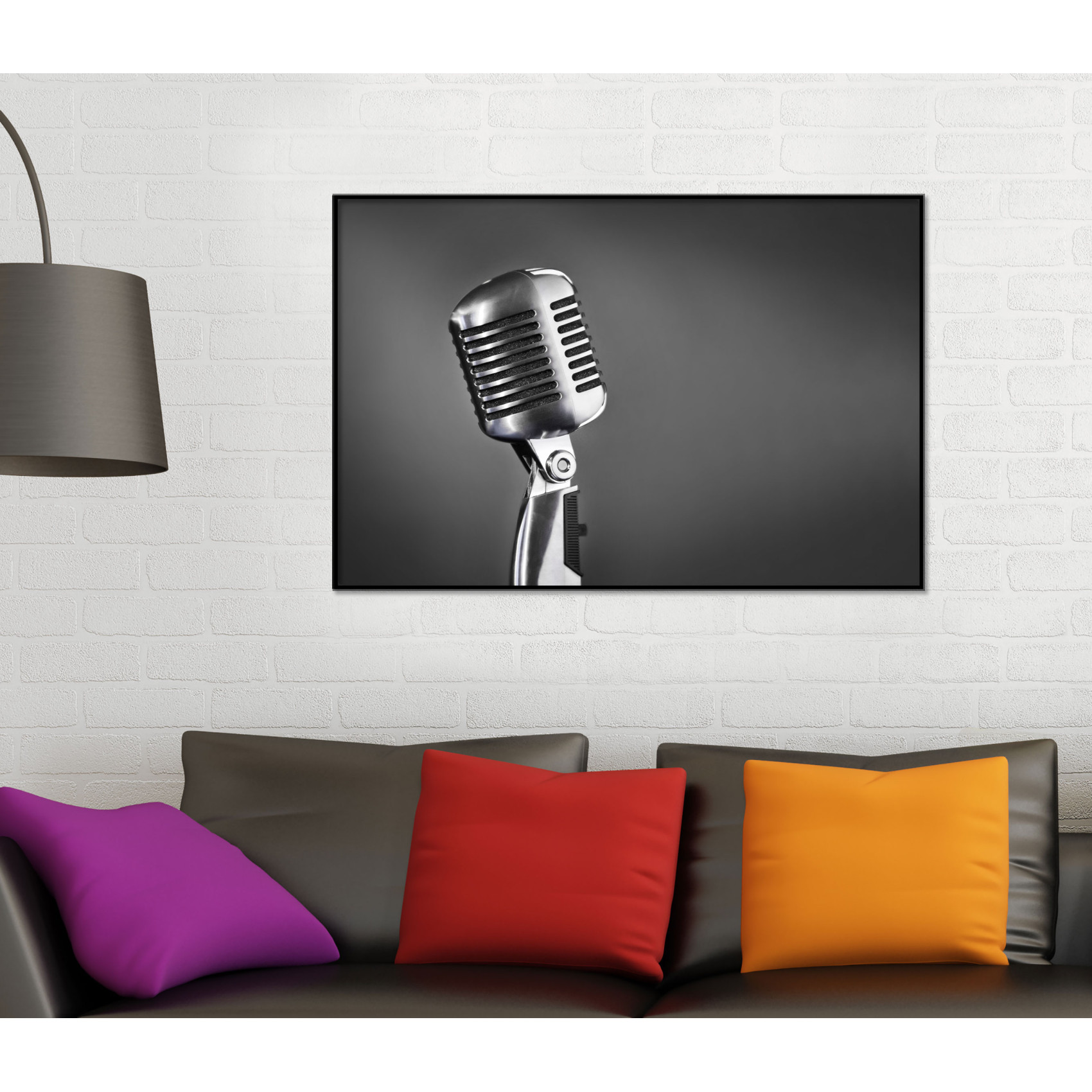 Retro Microphone - Big Poster