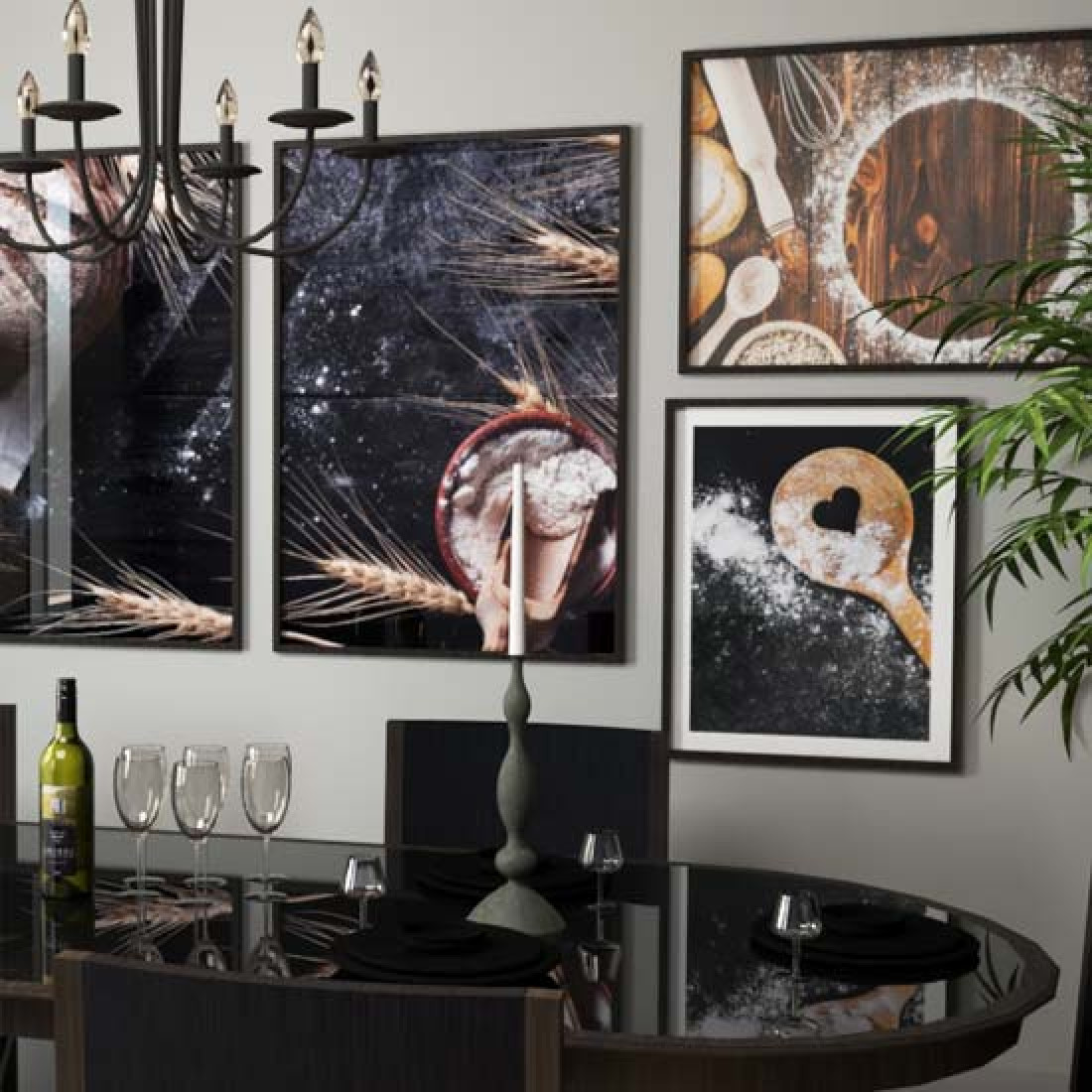 Trendiga tavelväggar, perfect pair tavlor & snygga posters